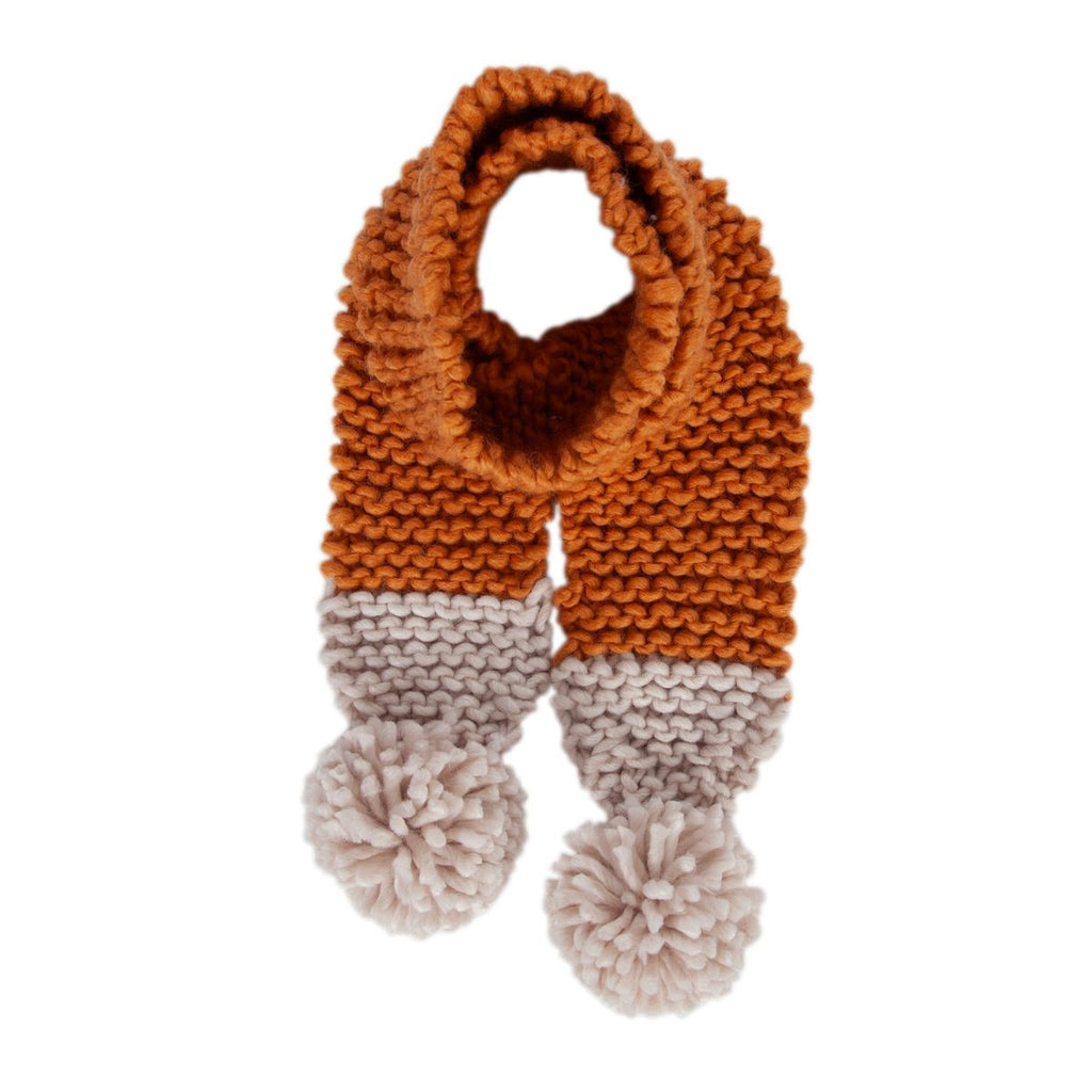 acorn kids marlo scarf - caramel